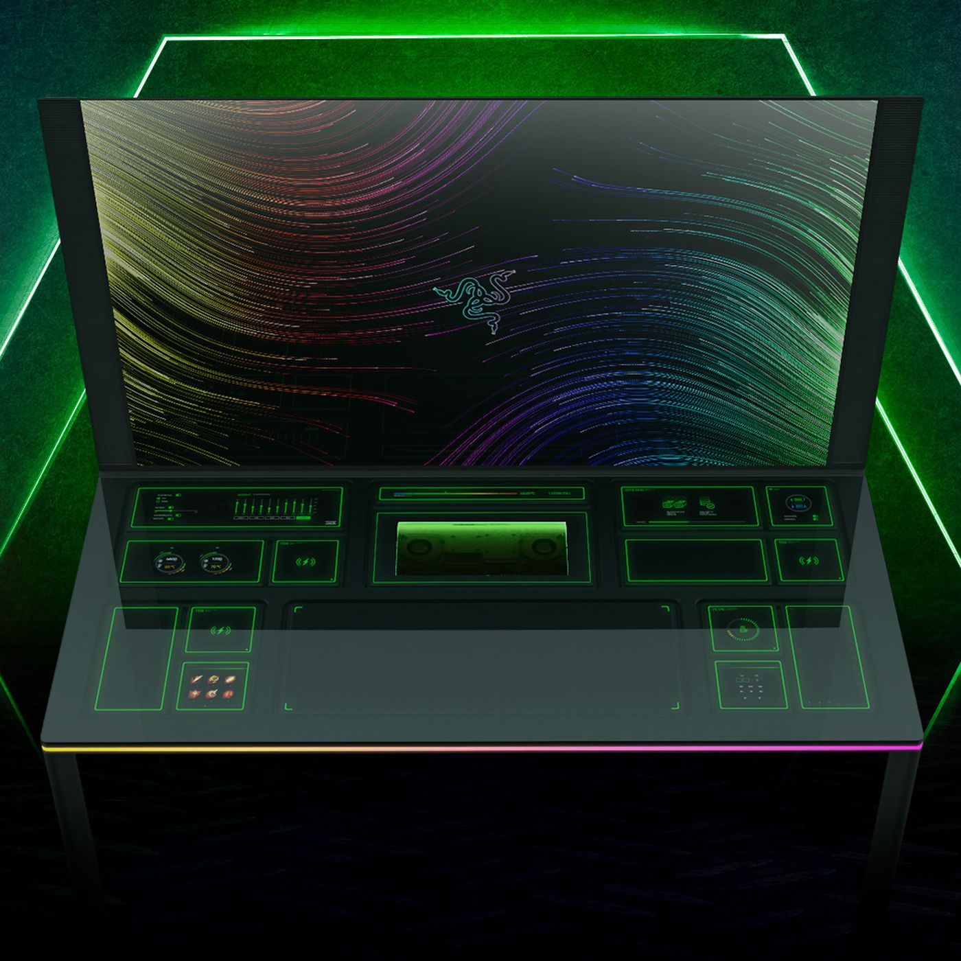 Business of Esports - Razer Unveils Project Sophia: A Desk And Gaming Chair